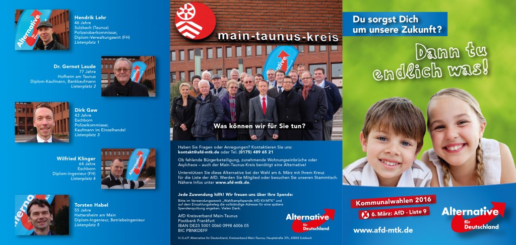 Flyer zur Kommunalwahl online – Kreisverband AfD Main-Taunus